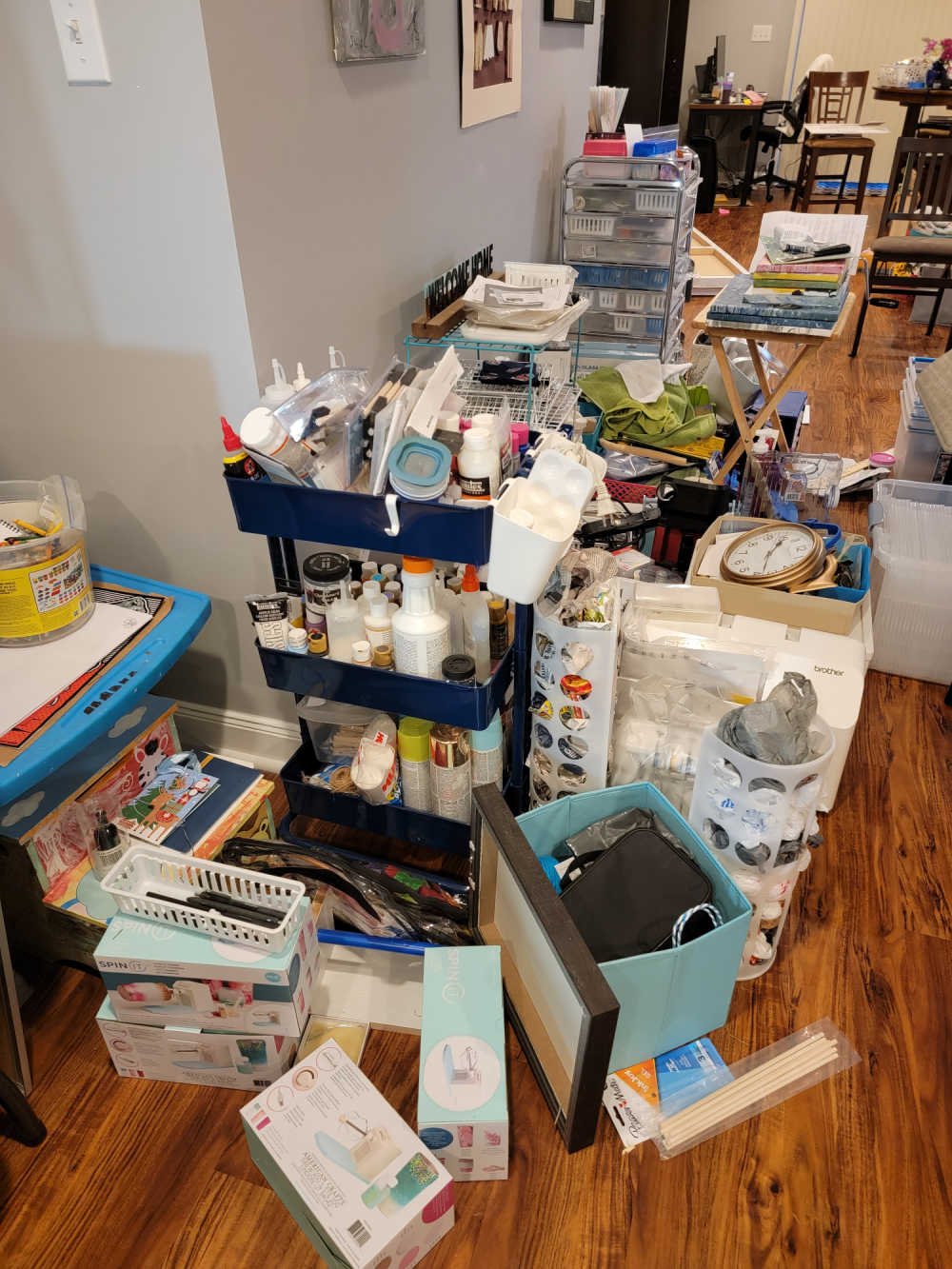 Craft Room Before & After – Purge, LLC