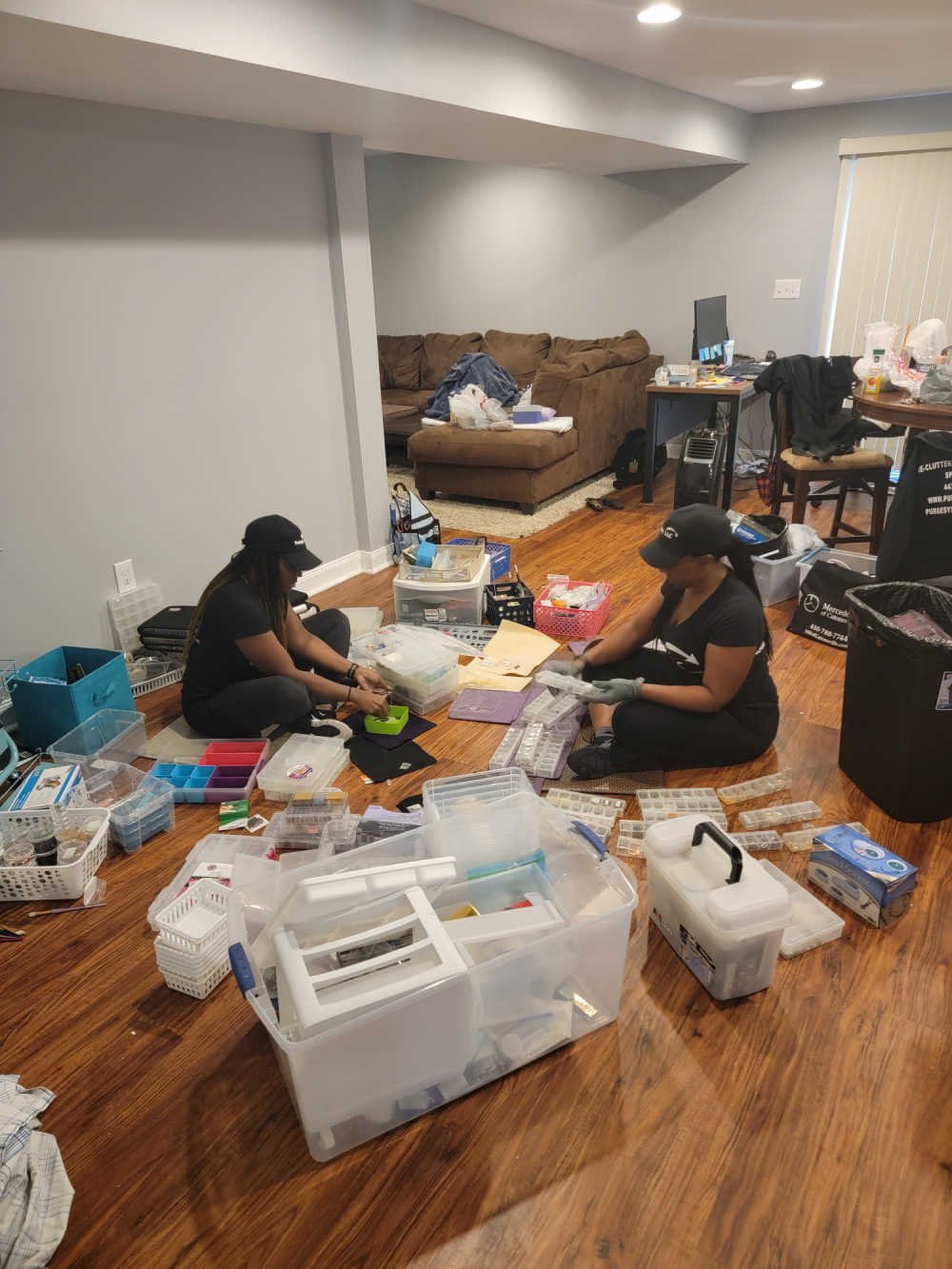 Craft Room Before & After – Purge, LLC